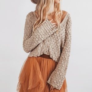 Sweaters | New Tattered Rose Button Down Statement Top | Poshmark